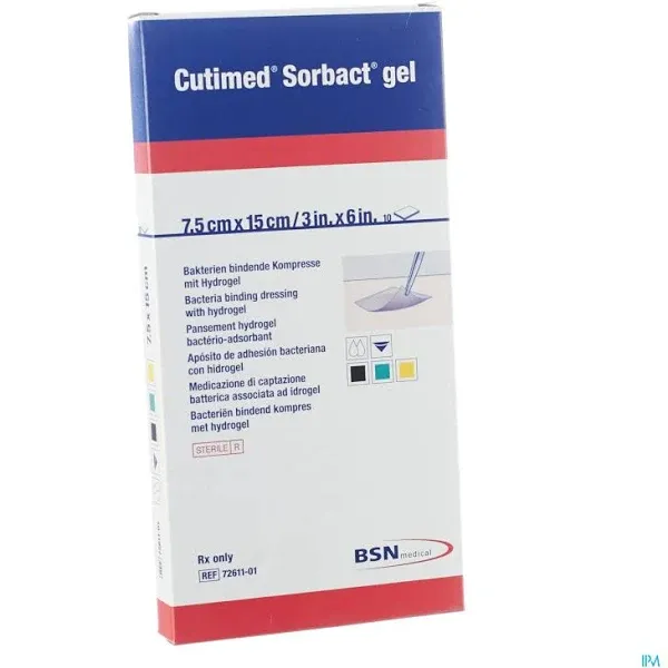 Cutimed Sorbact kompres met gel | Plastimed