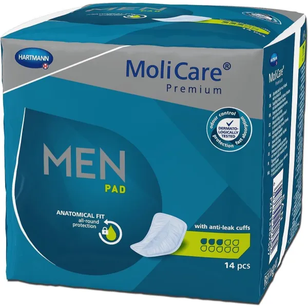 Inlegger MoliCare Premium MEN PAD 3 drops | Plastimed