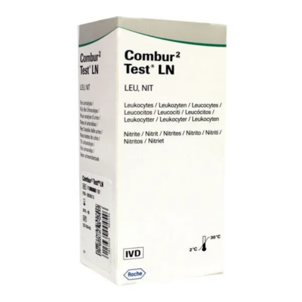 Combur 2 LN urine teststrips | Plastimed