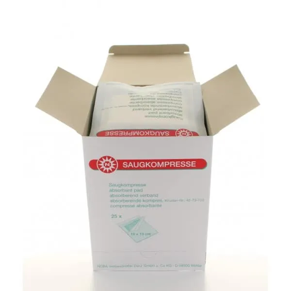 Noba absorberend verband 10 x 20 cm | Plastimed