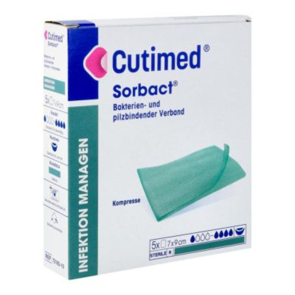 Cutimed Sorbact kompres absorberend wondverband 7 x 9 | Plastimed