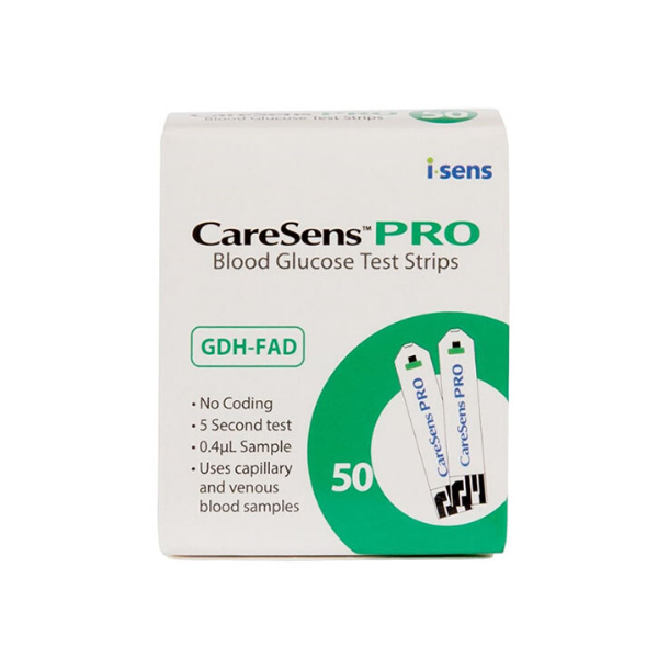 Caresens Pro glucosestrips | Plastimed